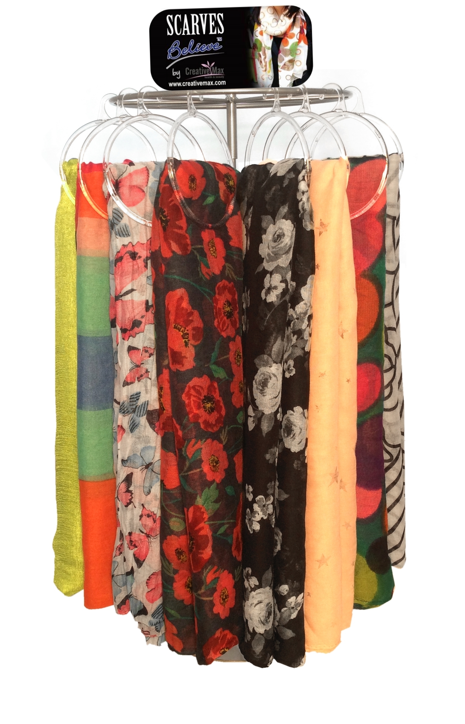 Creative Max. ROTARY SCARF STAND - STAND ONLY