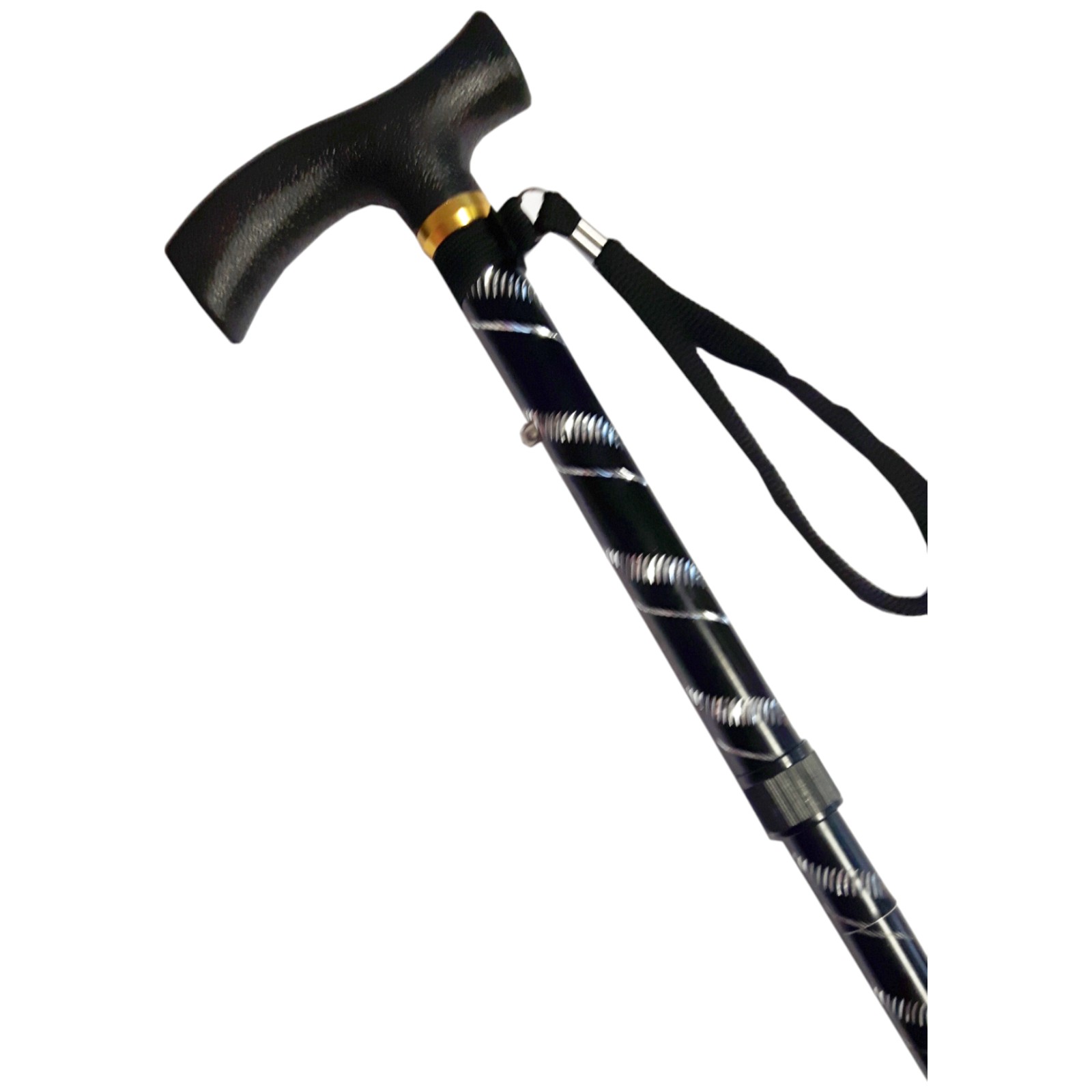 Creative Max. Black Patterned Walking Stick