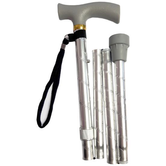 Creative Max. Silver Patterned Walking Stick
