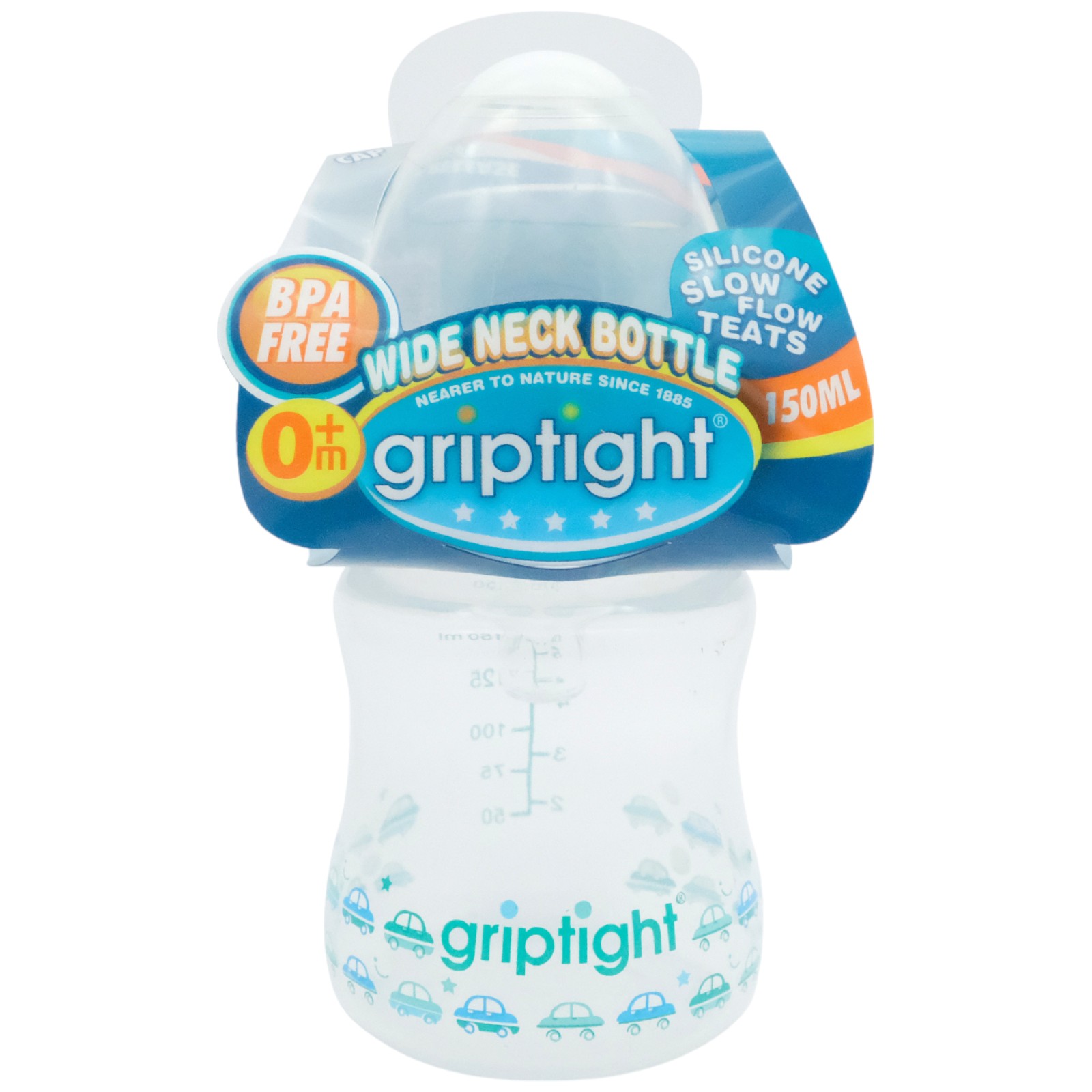 Creative Max. Griptight - 150ml Wide Neck Bottle