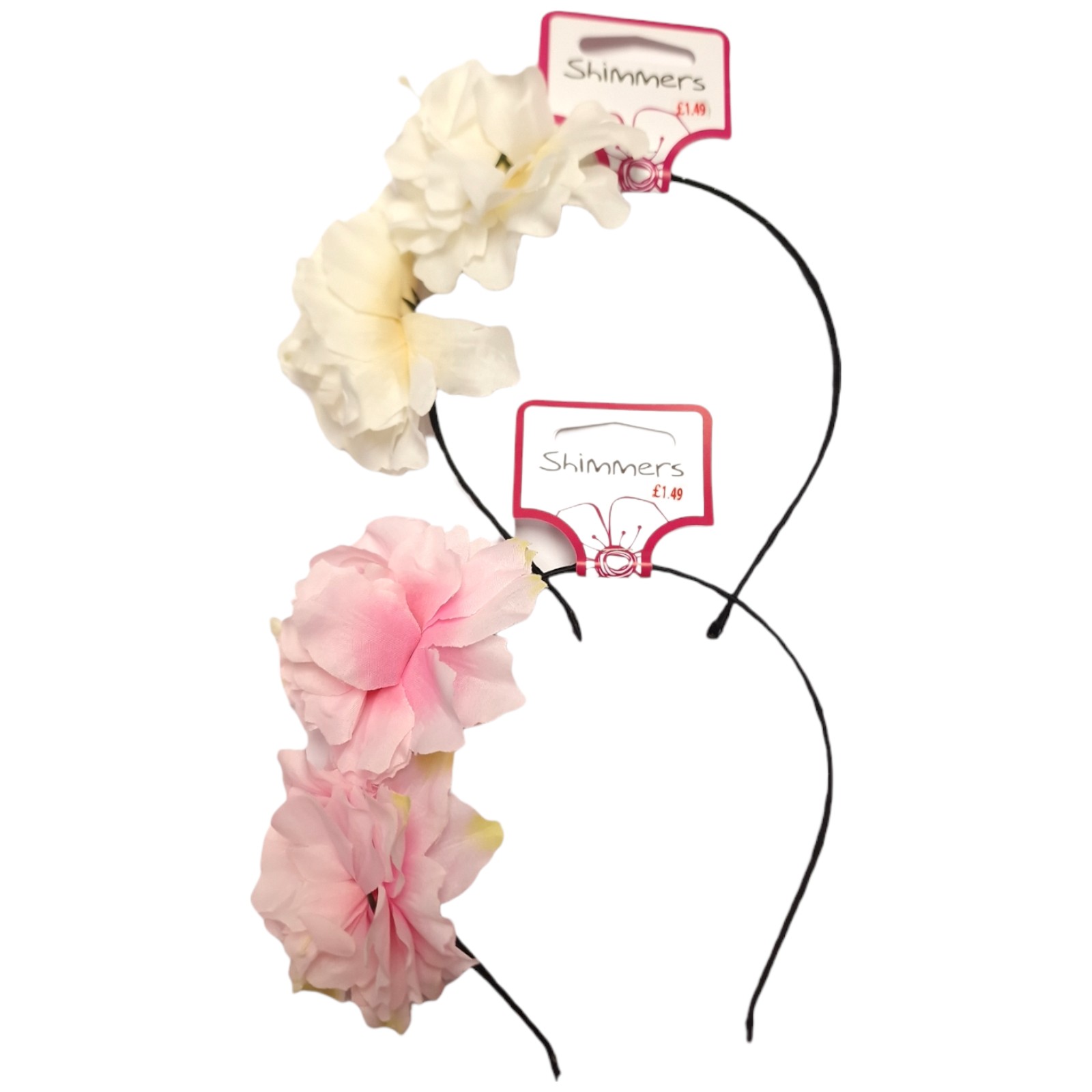 Creative Max. Shimmers - Flower Alice Band