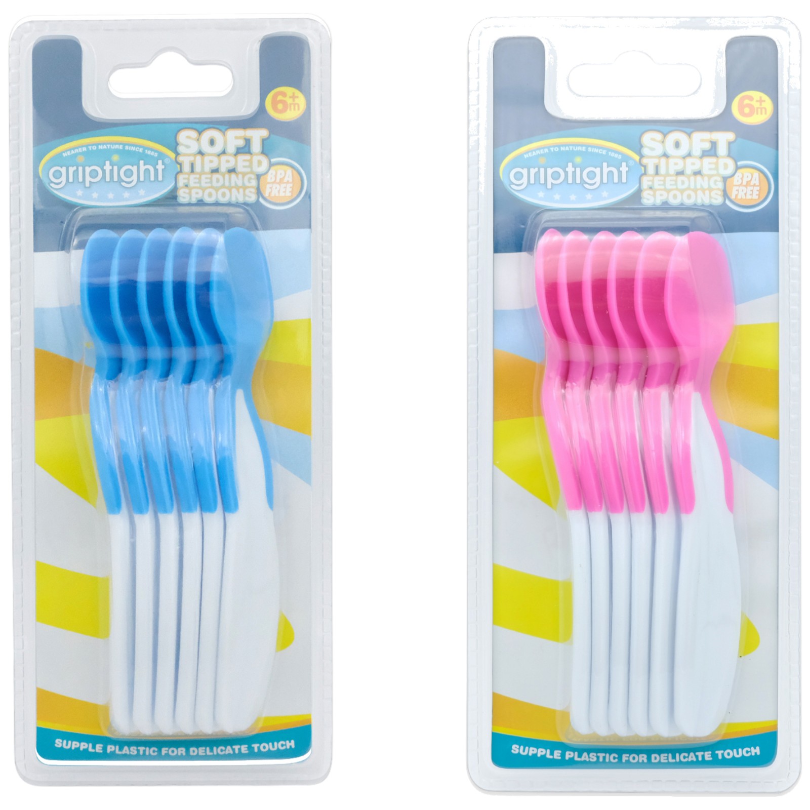 Creative Max. Griptight - Soft Tip Feeding Spoons