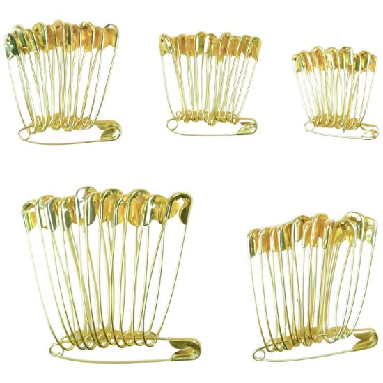 Creative Max. Ultracare - 60 Golden Safety Pins